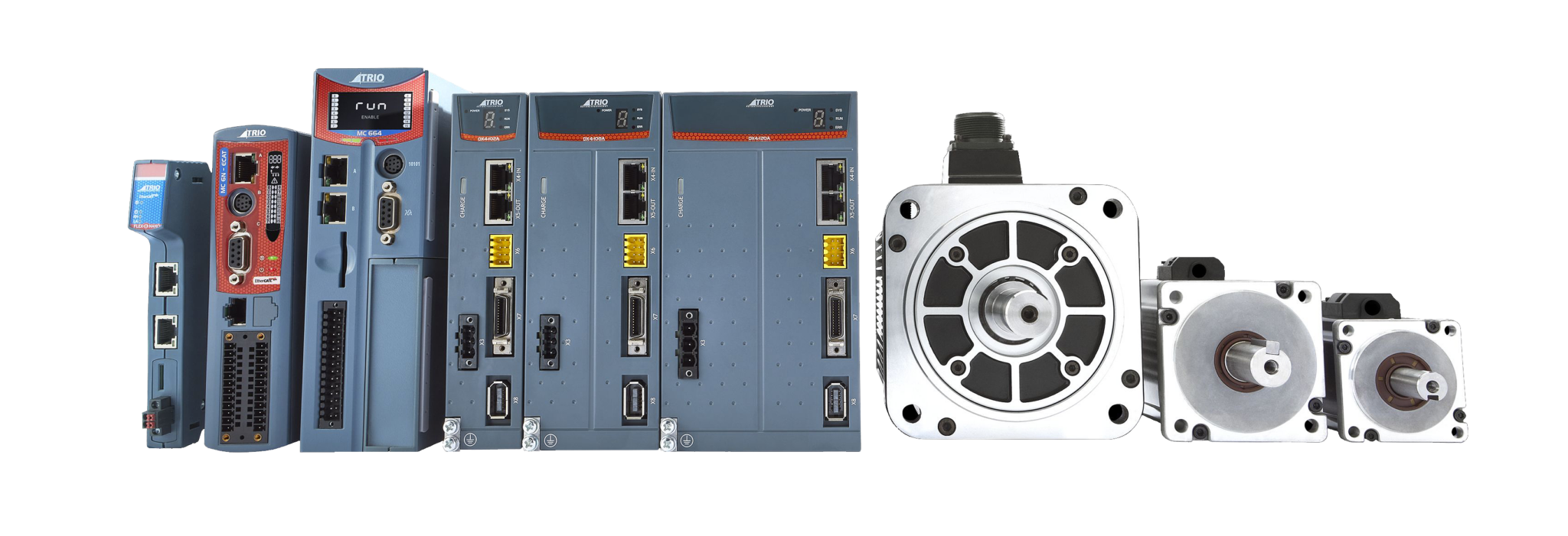 TRIO - Motion Coordinators, Motors, Drives & HMIs